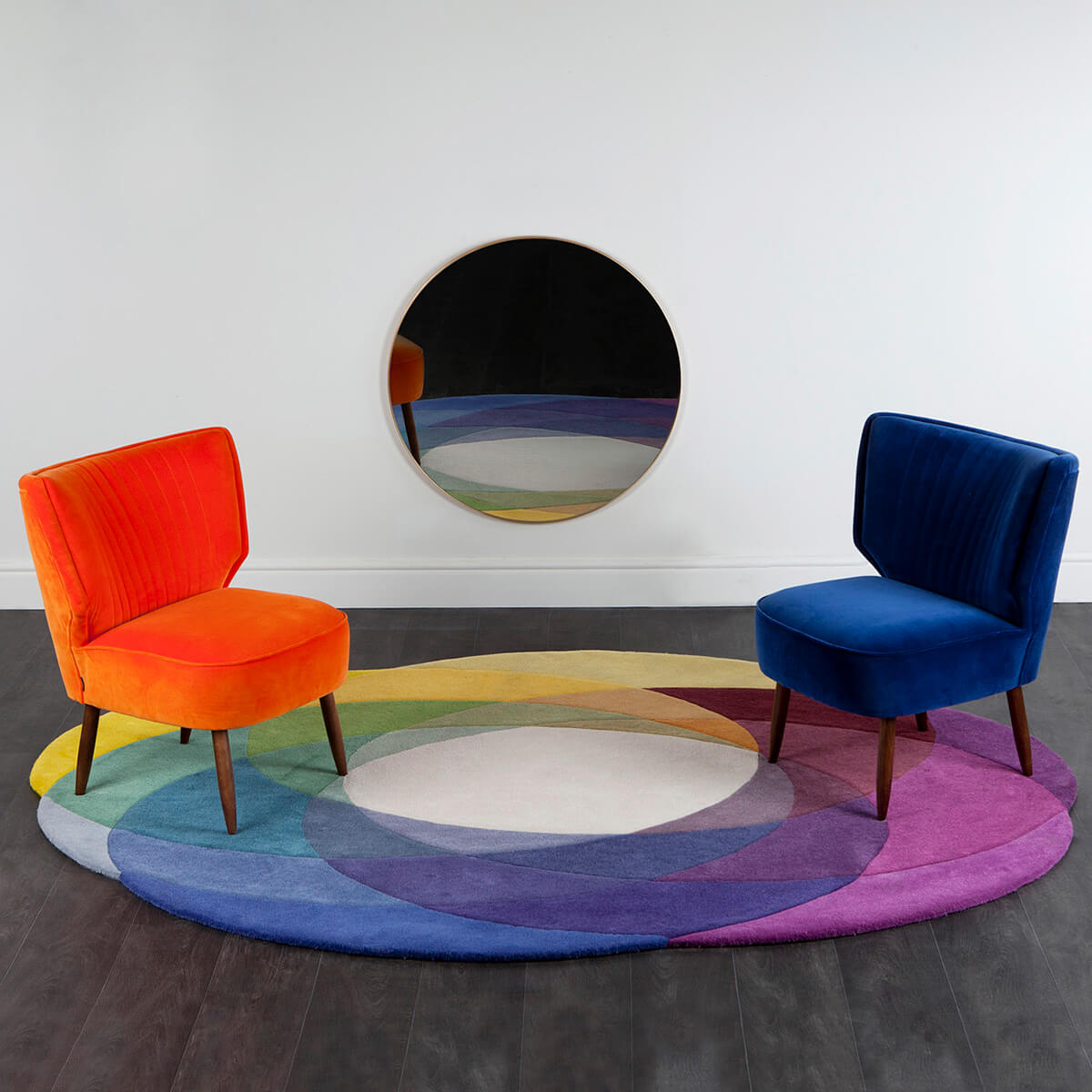 Colour Wheel Rug | Sonya Winner Vibrant Contemporary Rugs