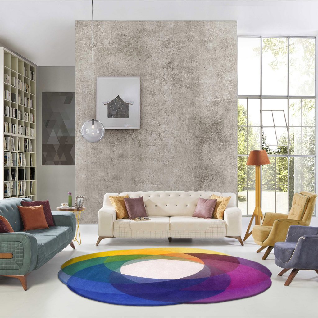 Colour Wheel Rug | Sonya Winner Vibrant Contemporary Rugs