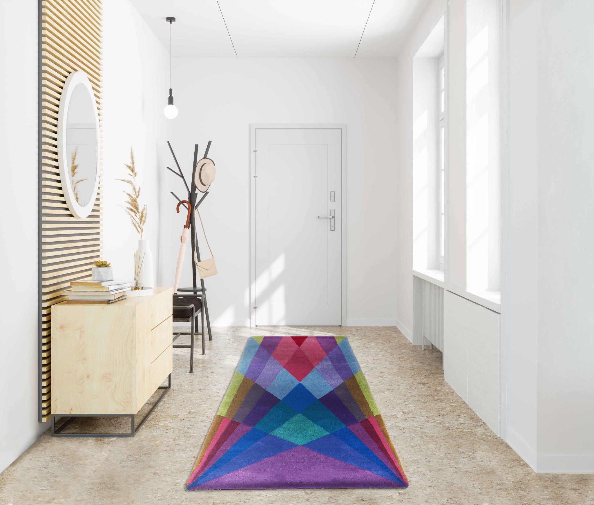 Dusk Runner - Sonya Winner Vibrant Contemporary Rugs