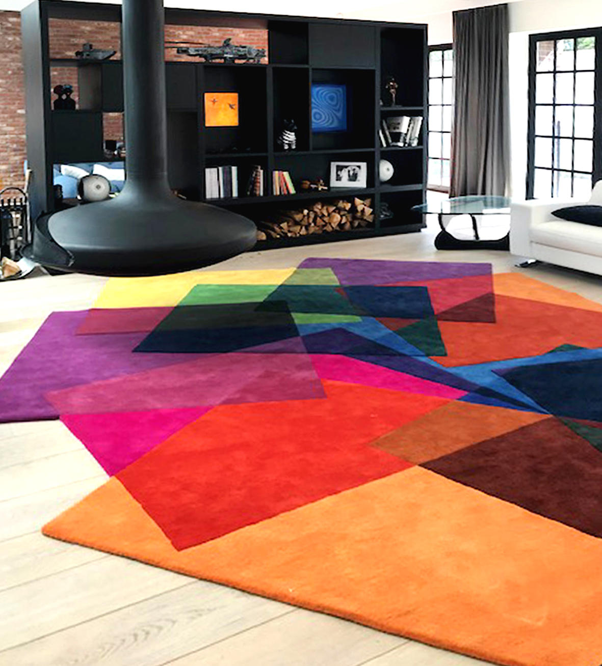 How to use geometric design in your interior - Sonya Winner Vibrant ...