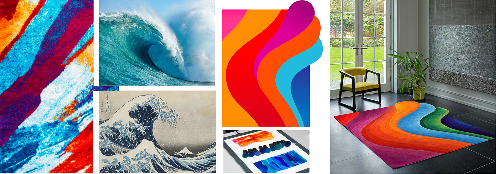 Art Inspired Rugs - Sonya Winner Vibrant Contemporary Rugs