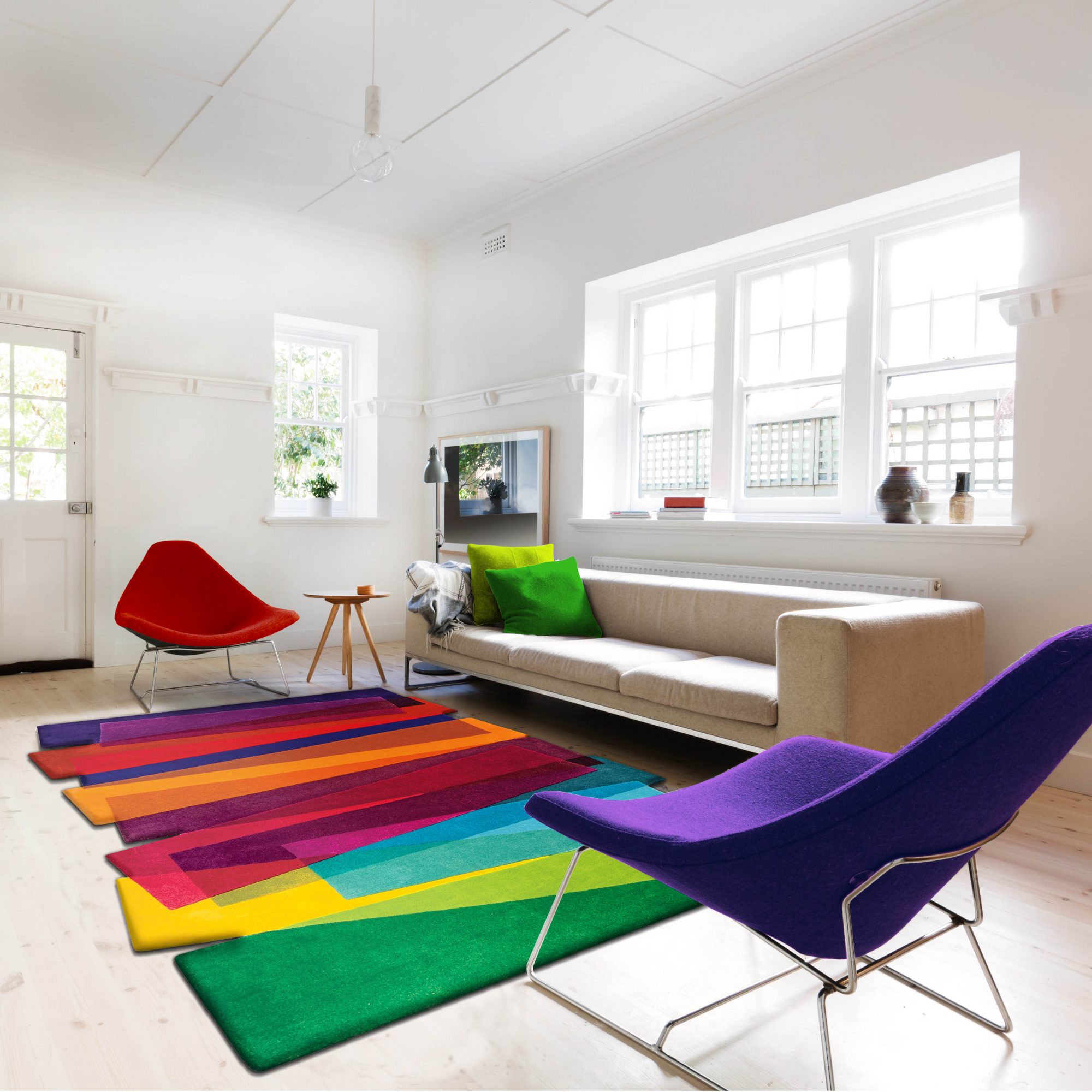 The Happy Rug | Sonya Winner Vibrant Contemporary Rugs