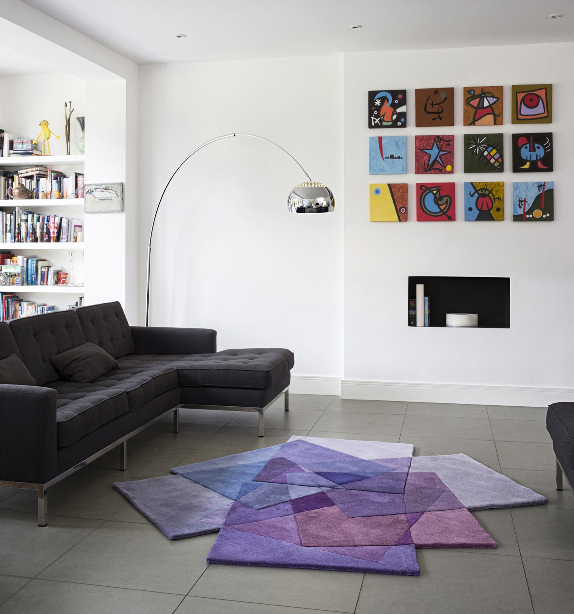 How to accessorise your statement rug with lights - Sonya Winner ...